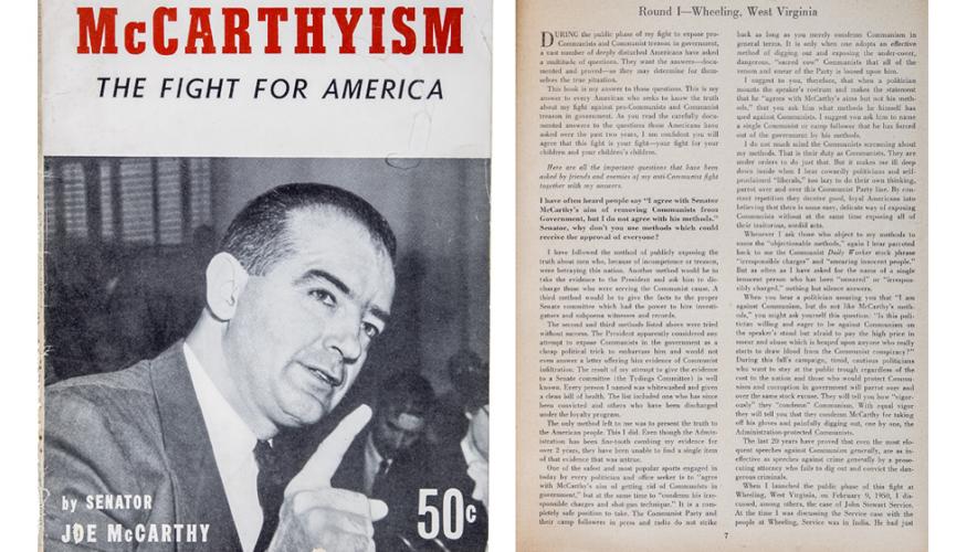 1954: Communism Fears Challenge Freedom of Assembly | NewseumED
